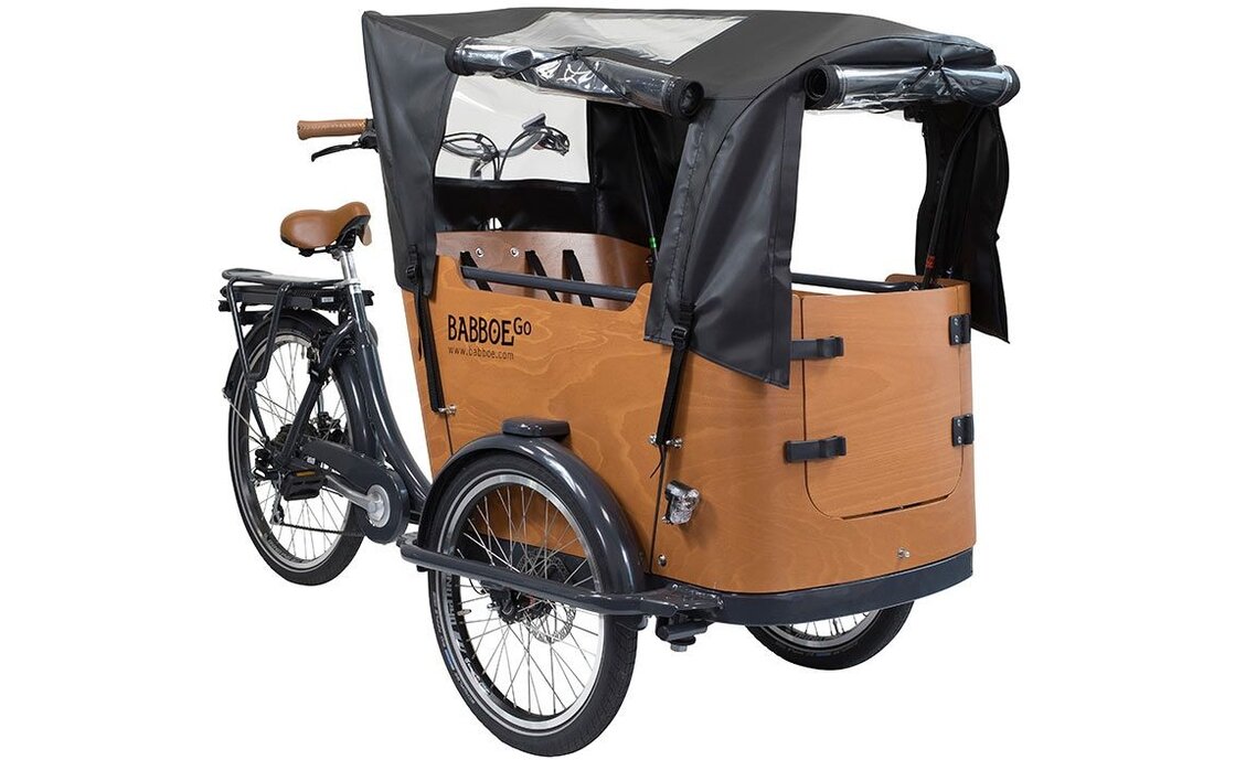 Babboe Regenverdeck inkl. Gestänge - Go -4% | Fahrrad XXL