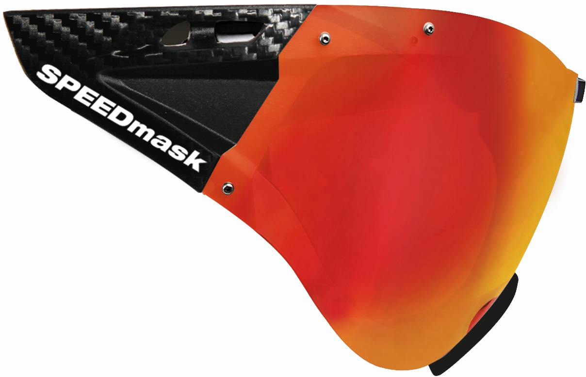 Casco SPEEDmask Carbonic rot Multilayer günstig kaufen | Fahrrad XXL