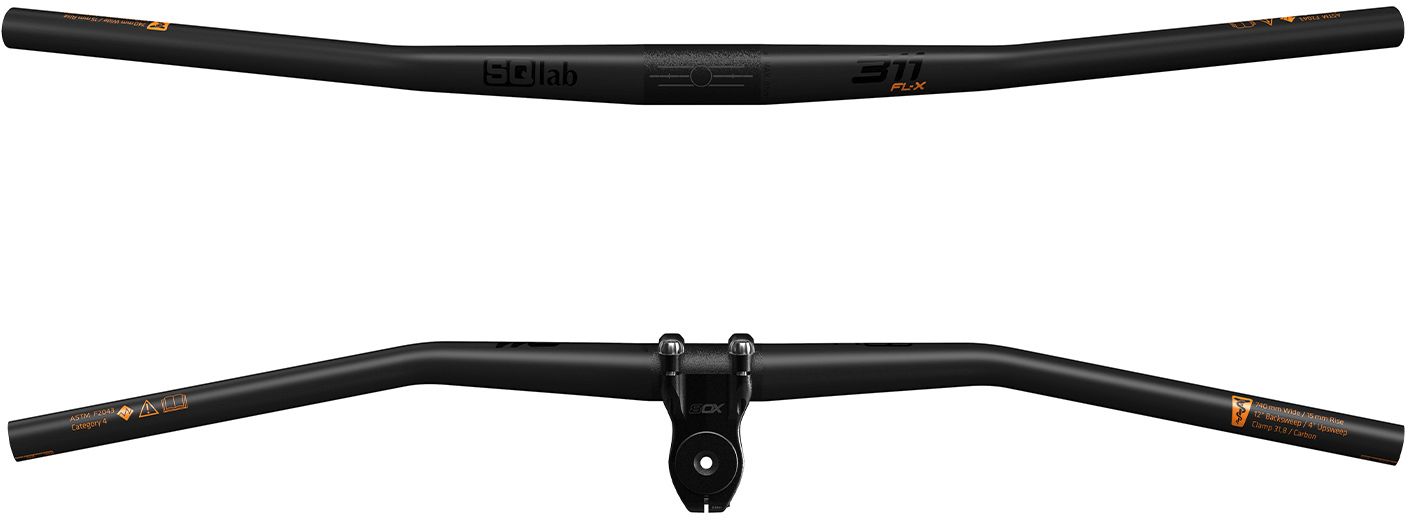 SQlab Lenker 311 FL-X Carbon, 780 mm/12°/31,8 mm -24% | Fahrrad XXL